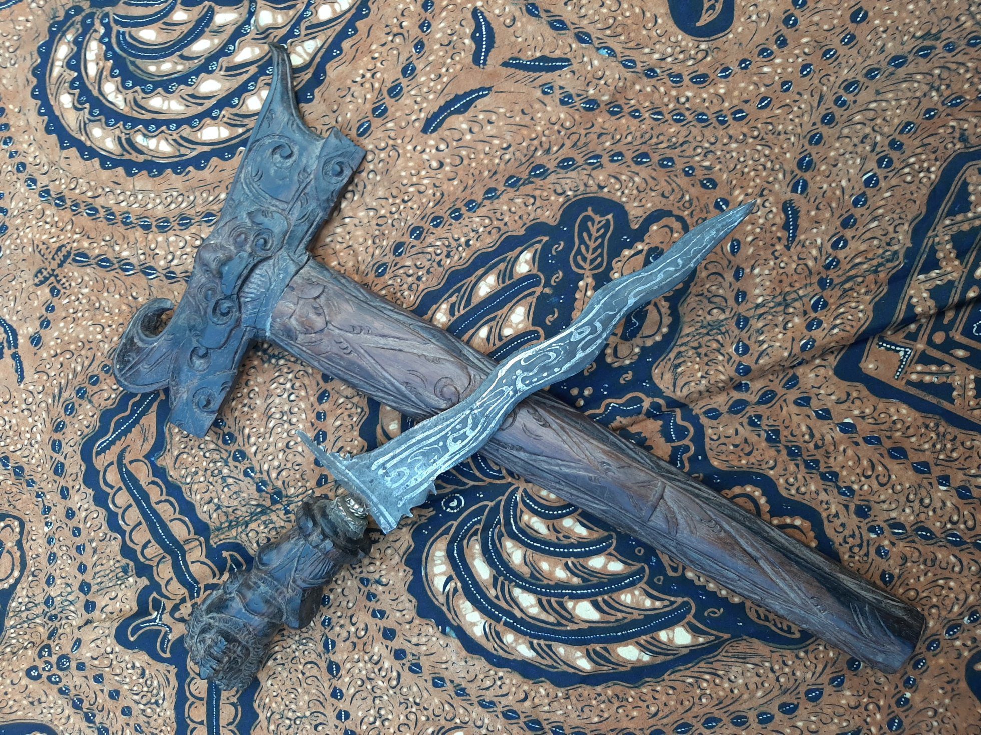 Vintage Balinese Keris/ kris dagger ( VBKD0001) FREE UK POSTAGE ...